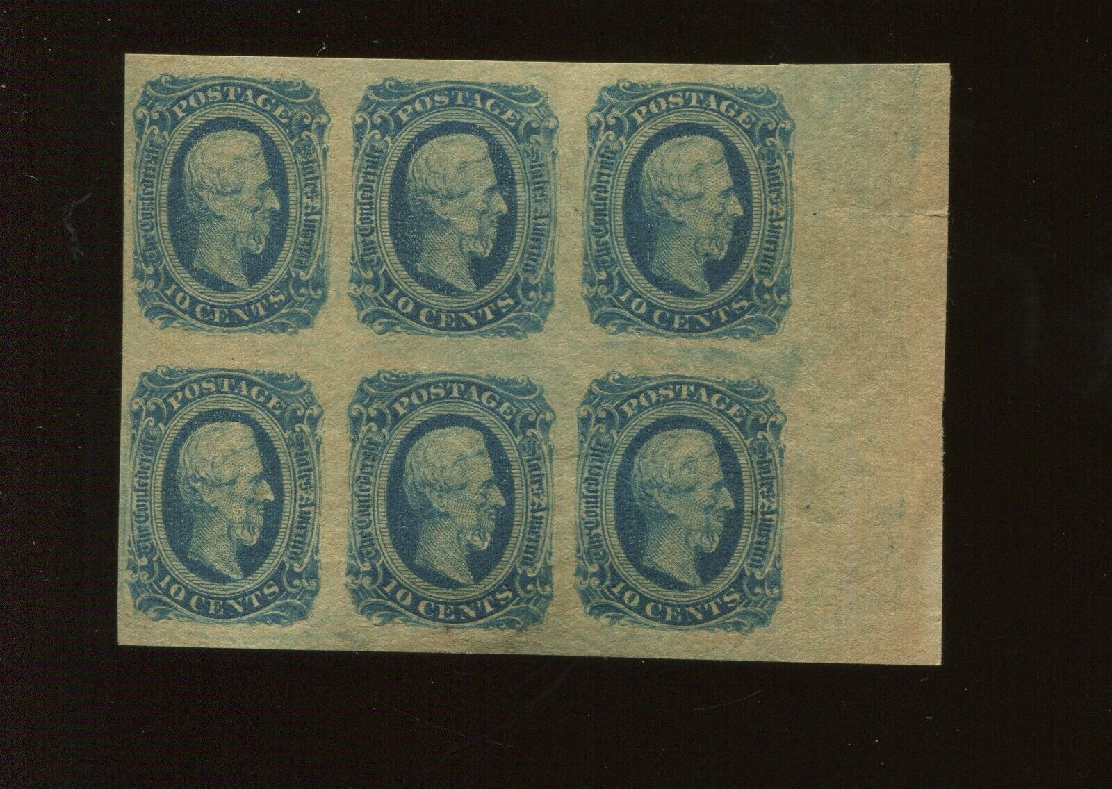 CSA 12 Mint Margin Block of 6 Stamps NH (By 1220) | United States ...