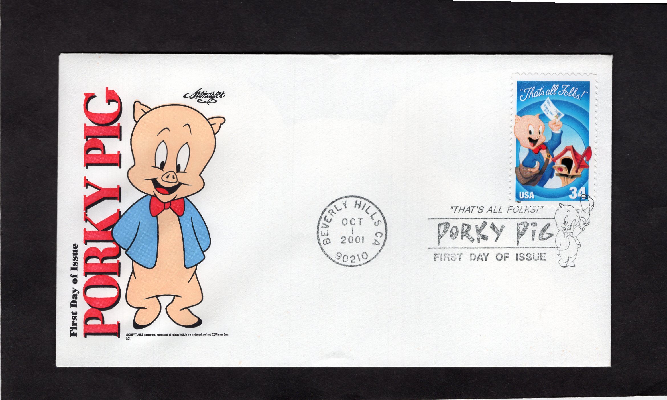 3534 Bugs Bunny, FDC Artmaster | United States, General Issue Stamp ...