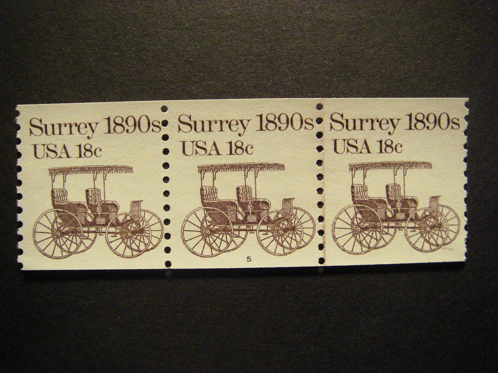 Scott 1907, 18 cent Surrey, PNC3 #5, MNH beauty | United States ...