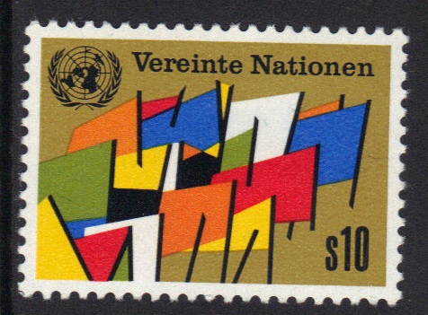 United Nations Vienna #6 MNH 1979 flags 10s | Worldwide - United ...