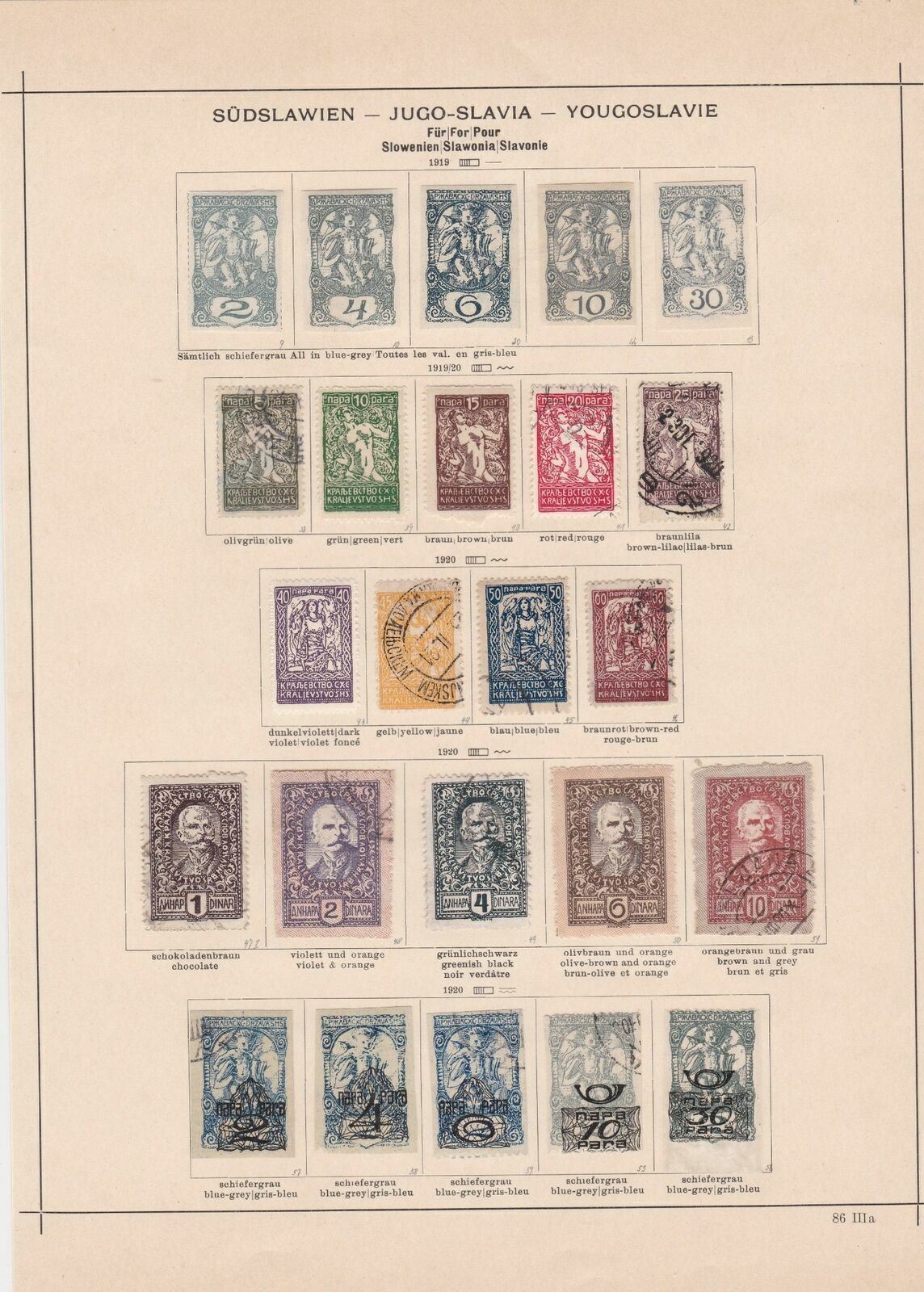 slovakia 1919 stamps page ref 17527 | Europe - Slovakia, Stamp / HipStamp