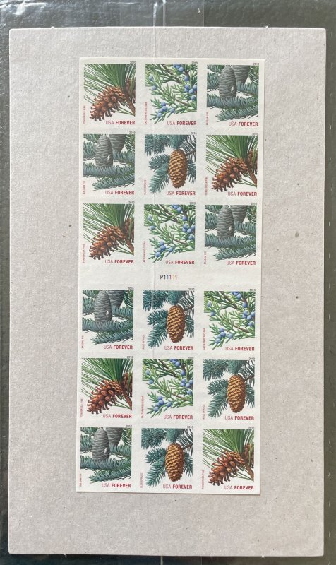 4482-4485b HOLIDAY EVERGREENS ATM Booklet 18 US Forever Stamps MNH ...