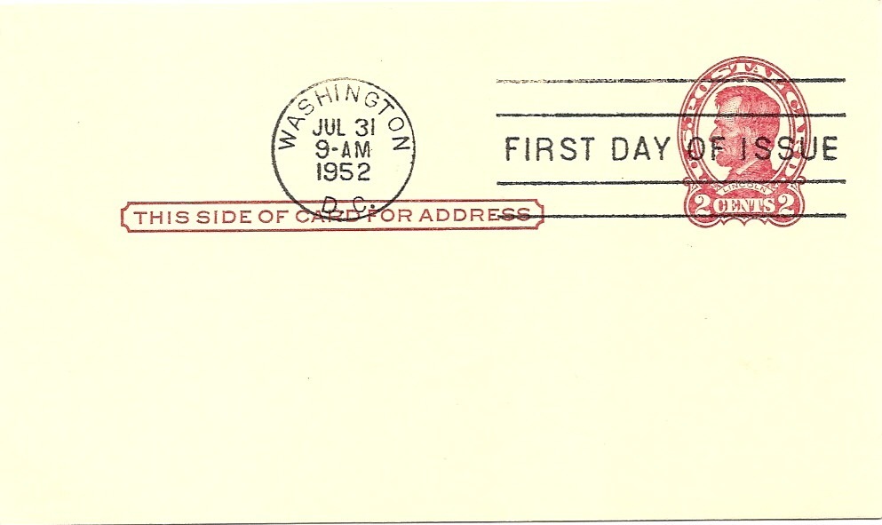 Scott# UX43 US Postal Card FDC | United States, Postal Cards Stamp ...