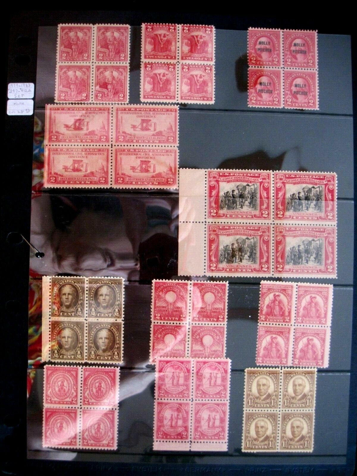 US - 15 Blocks of 4 - MNH - CAT VAL $81.00 | United States, General ...