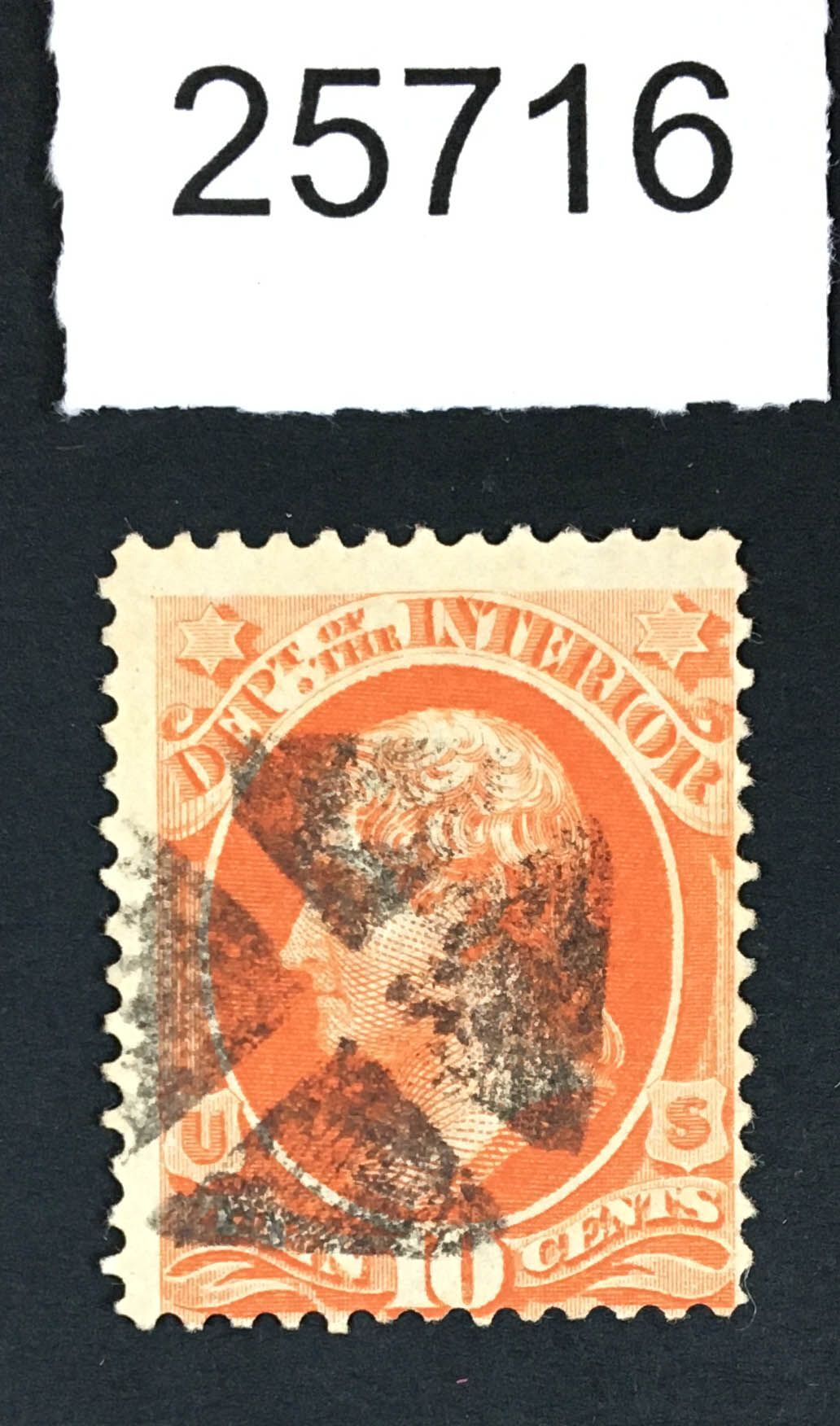 US Stamps # O19 Official Used LOT #25716 | United States, Officials ...