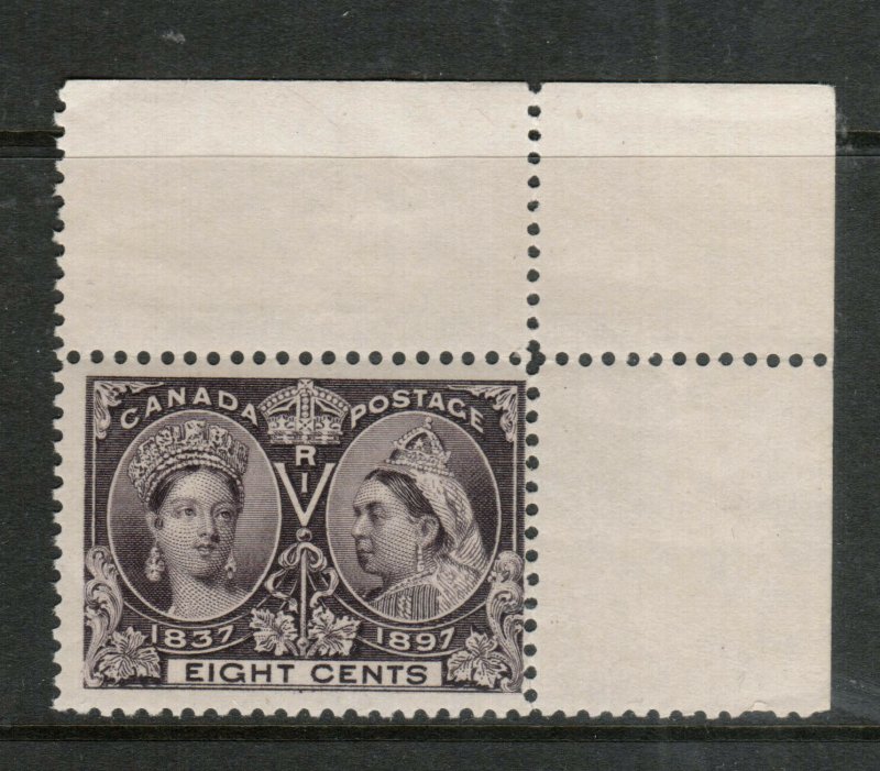 Canada #56 Mint Margin Single - Never Hinged Stamp Hinged In Top ...