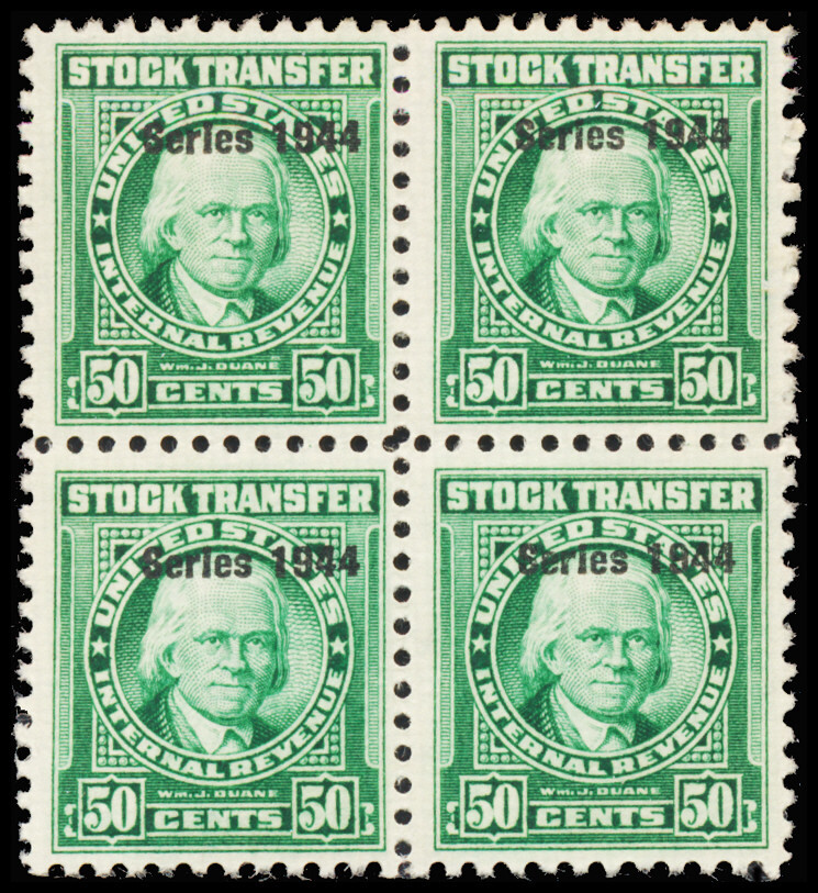 U.S. REV. Dated Greens Rd171 Mint (ID # 101385) | United States ...