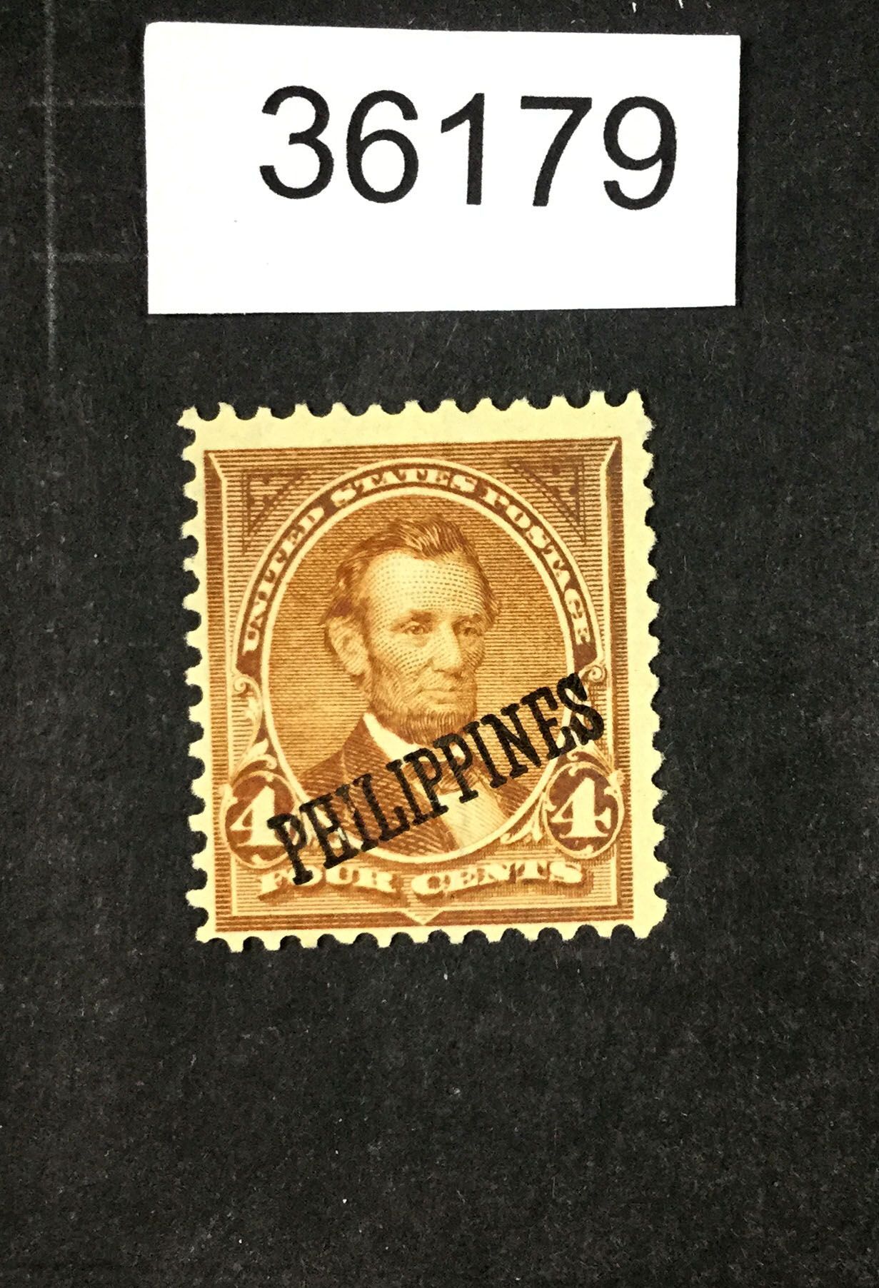 US Stamps #220 Unused NO GUM Philippines LOT #36179 | United States ...
