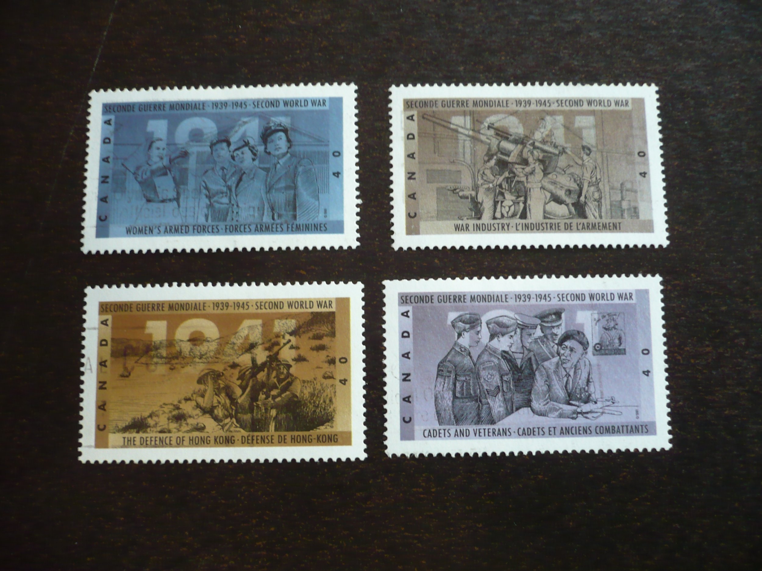 Stamps - Canada - Scott# 1345-1348 - Used Set of 4 Stamps | Canada ...