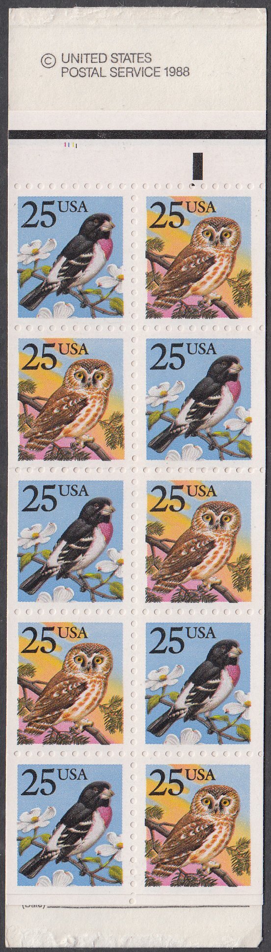 United States BK160 (2285b) MNH (Exploded) (see Details) CV $11.00 ...