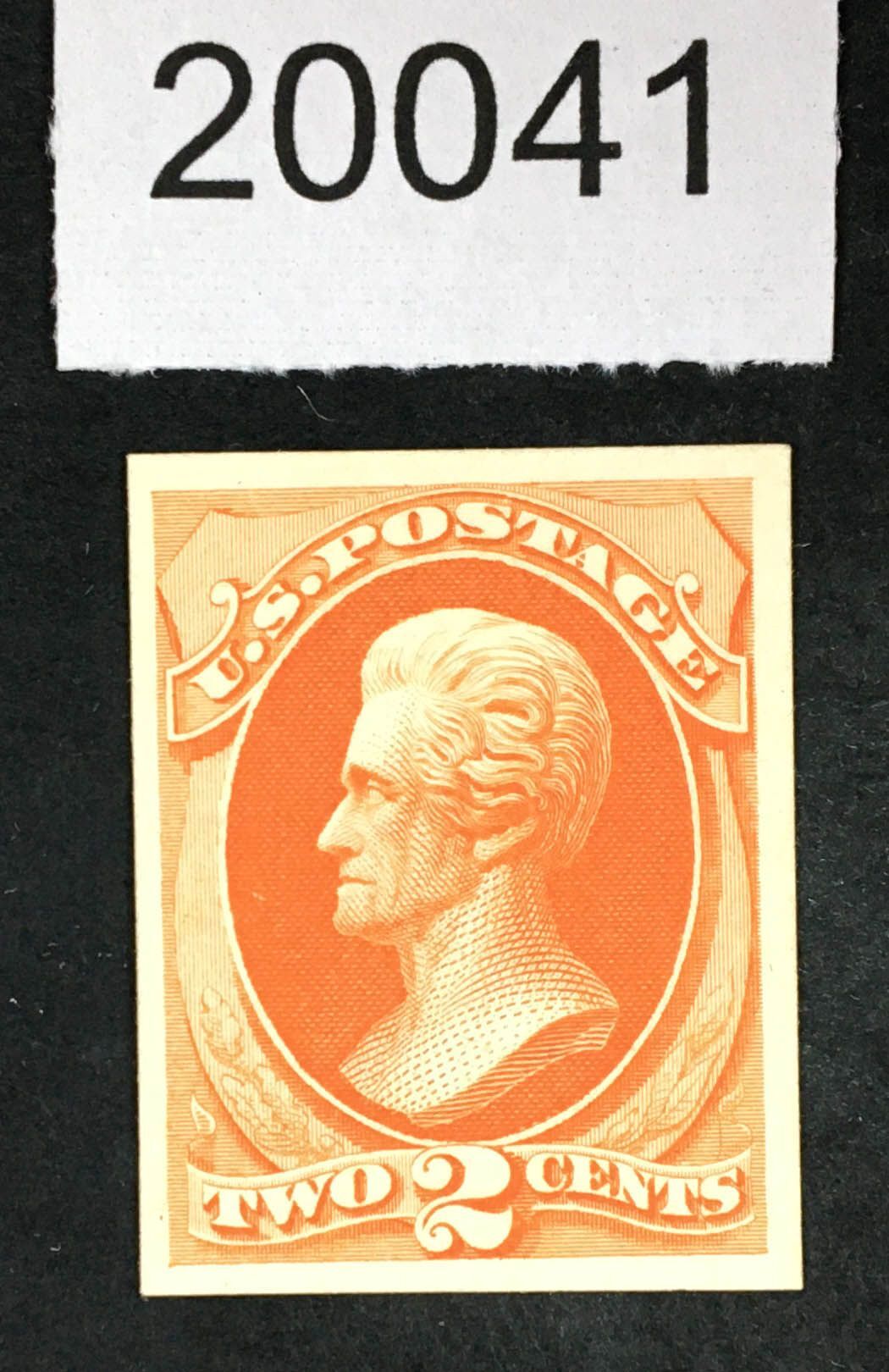 US Stamps # 183p4 Proof on Card $25 LOT #20041 | United States, Back of ...