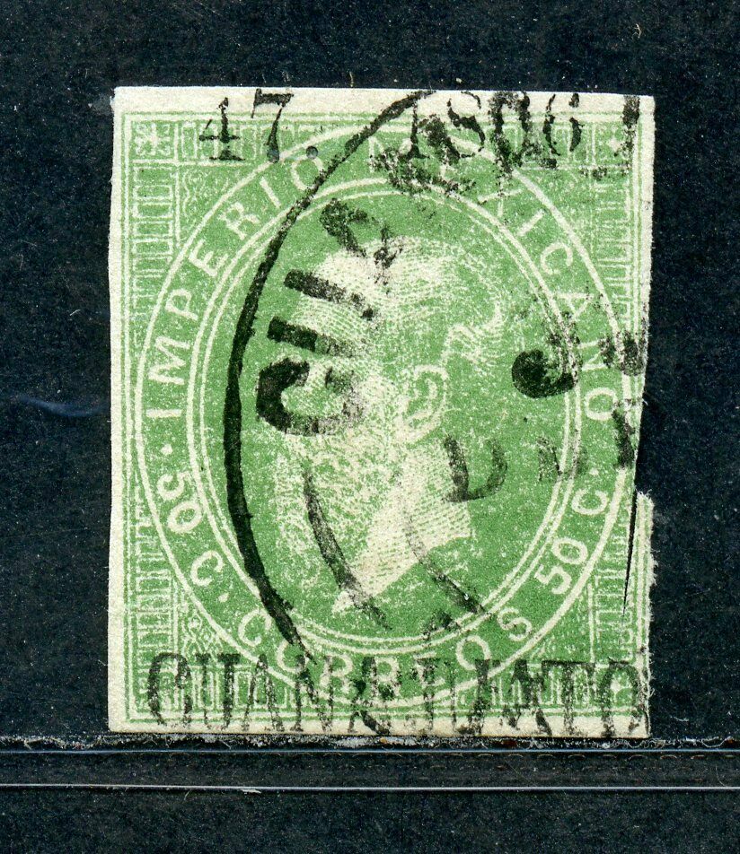 MEXICO EMPIRE 1866 SCOTT# 30 FOLLANSBEE# 51 USED GUANAJUATO 47 AS SHOWN ...