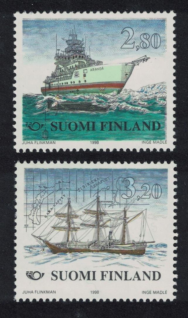 Finland Nordic Countries' Postal Co-operation Shipping 2v 1998 MNH SG ...