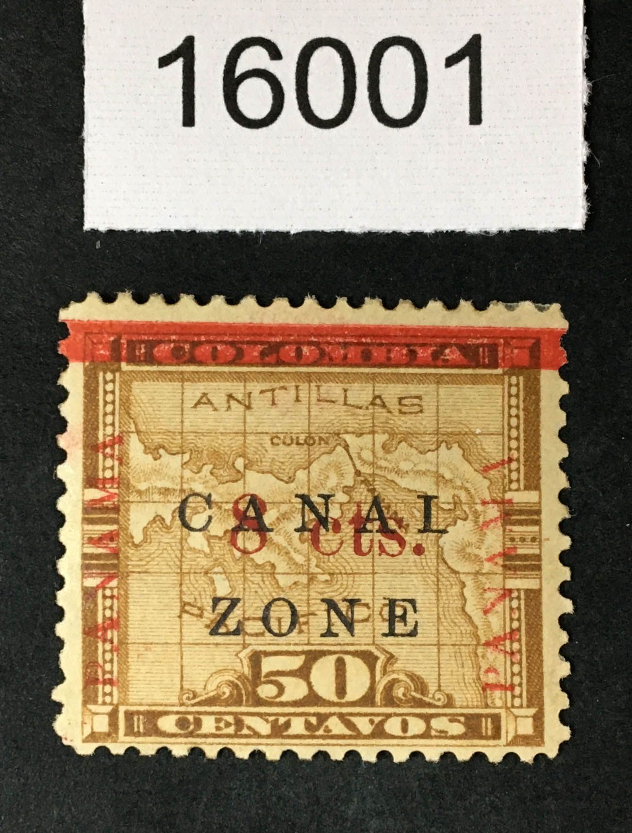 US Stamps Canal Zone # 18 Mint OG H $45 LOT #16001 | United States ...