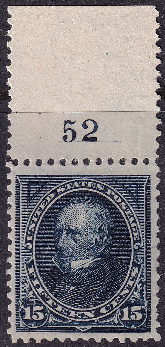 #274 Mint LH, VF, Plate number single (CV $200 - ID49450) - Joseph Luft ...