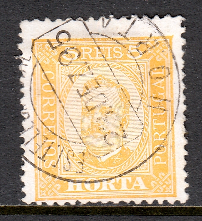 Horta - Scott #1 - Used - Minor crease, markings/rev. - SCV $1.50 ...