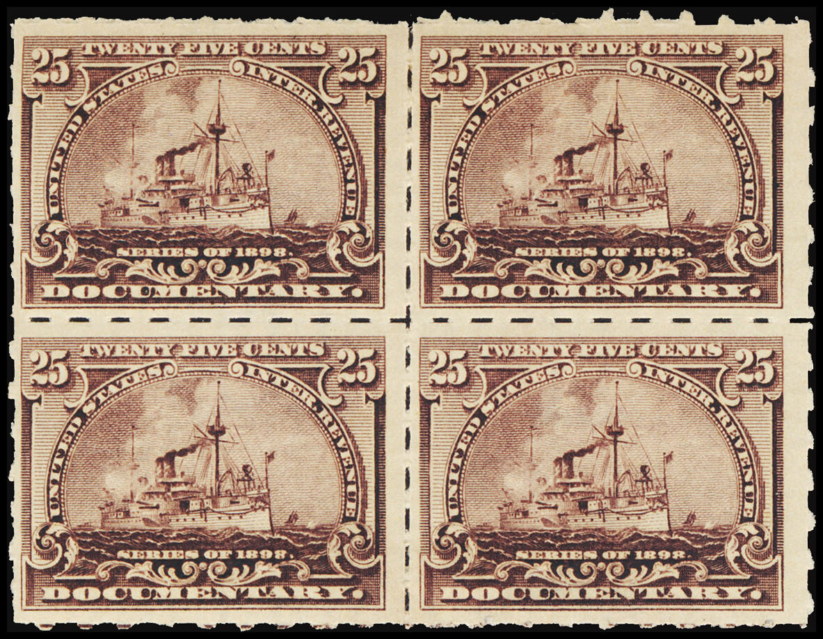 DOC. - BAT. SHIPS - MULT. R169p mint block CV $85.00 (ID # 114444 ...