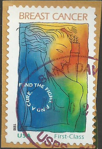 # B1 Used Breast Cancer Research | United States, Semi-Postal Stamp ...