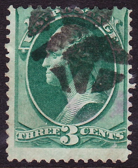 Scott 147, Used, Star with Line Fancy Cancel | United States, General ...