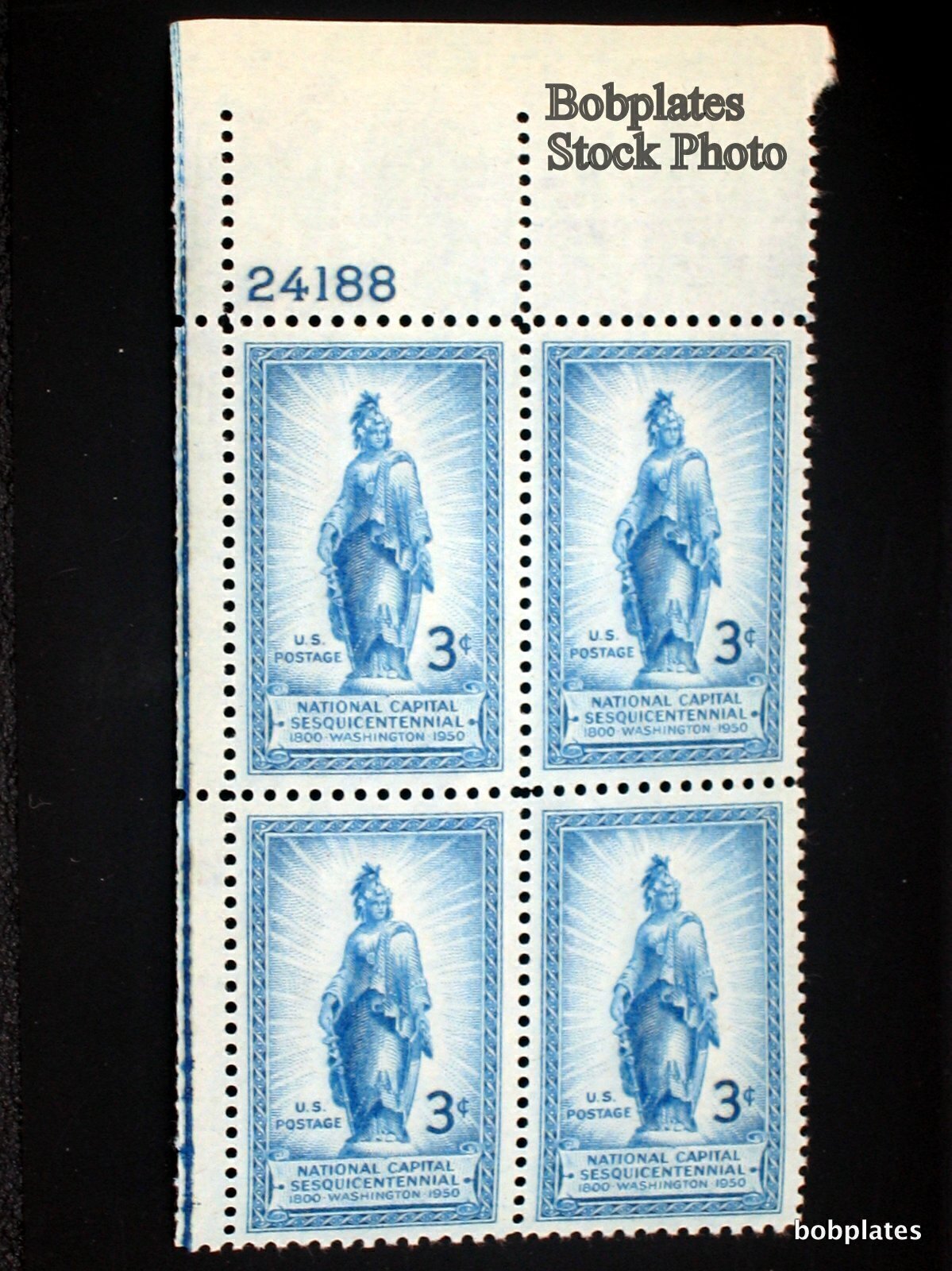 BOBPLATES #989 4 Freedoms Plate Block F-VF MNH ~See Details for ...