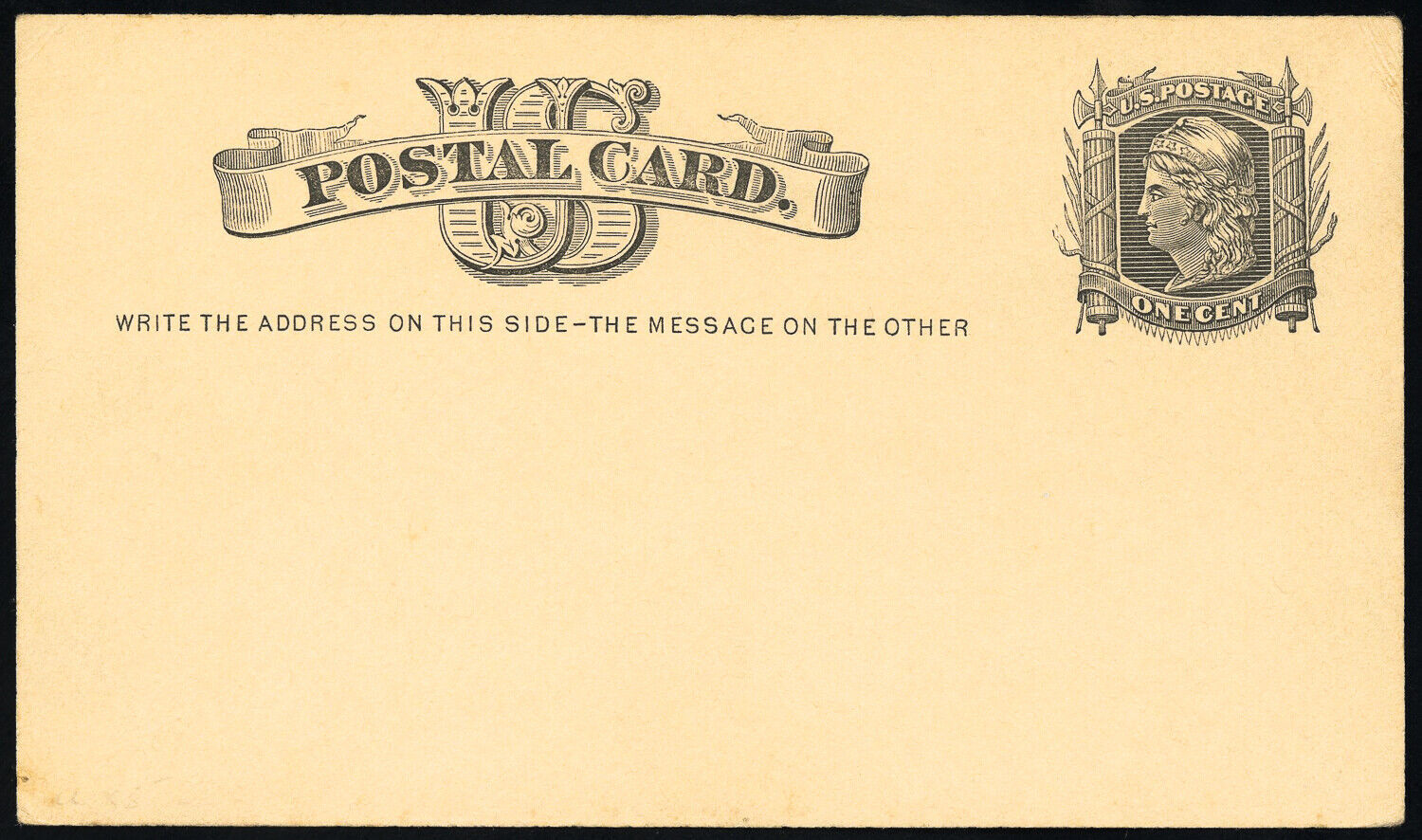 US Stamps # UX5 XF Mint Entire Scott Value $75.00 | United States ...