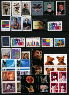 US 2002 Commemorative Year Set with 41 Stamps MNH | United States ...