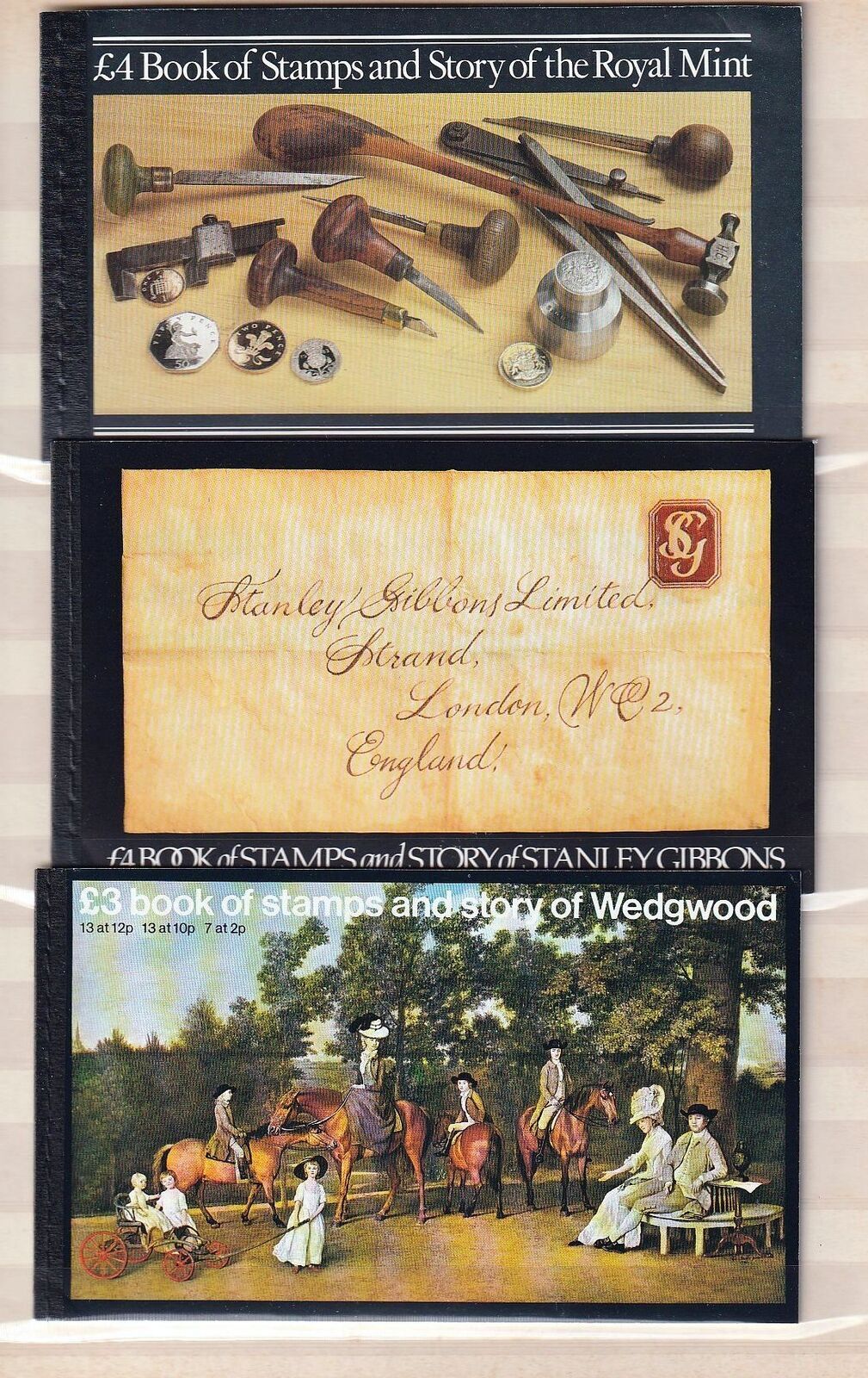 GB Royal Mint Gibbons Wedgwood Booklets & Packs(6 Items)Mint Face13 ...