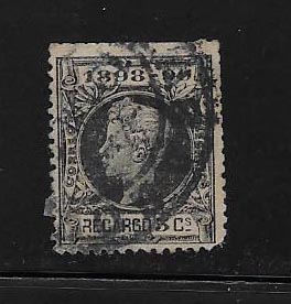 Spain (Espana) Stamp VFU 1898-99 Recargo 5 Cs#Julio V3 | Europe - Spain ...