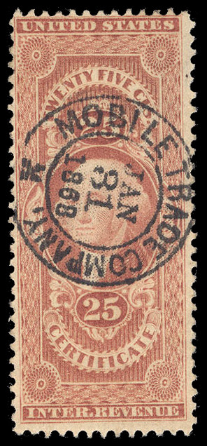 U.S. REV. First Issue R44C Used (ID # 97484) | United States, Revenues ...