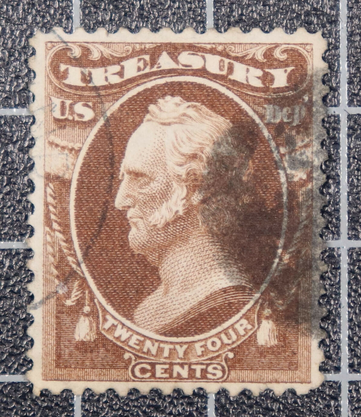 Scott O80 24 Cents Treasury Official Used Nice Stamp SCV - $100.00 ...