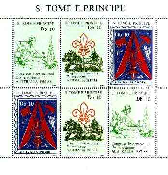 St Thomas & Prince Islands 1988 Australian Internatio... | Caribbean ...