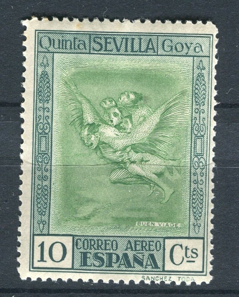 SPAIN; 1930 early SEVILLA Goya issue Mint hinged 10c. value | Europe ...