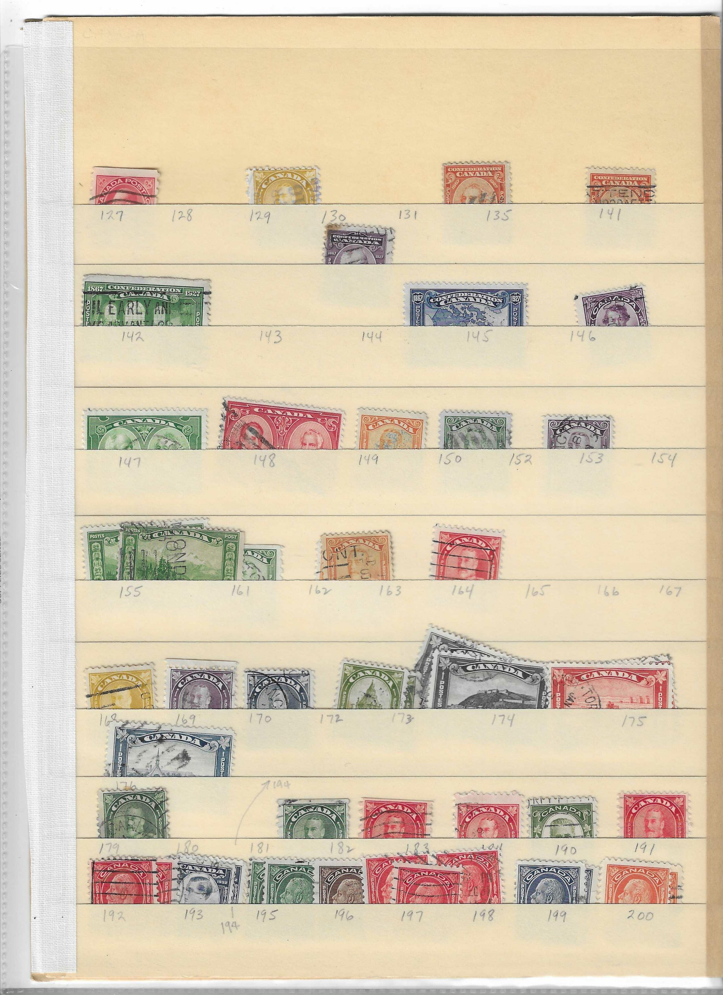 Canada Collection on Stock Sheets, Mint/Used | Canada, Stamp / HipStamp
