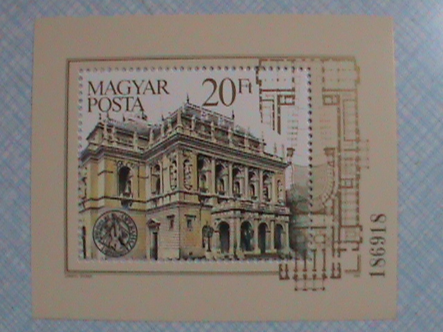 Hungary Stamp:1984-Sc#2883-Centenary of Budapest Opera House MNH ...