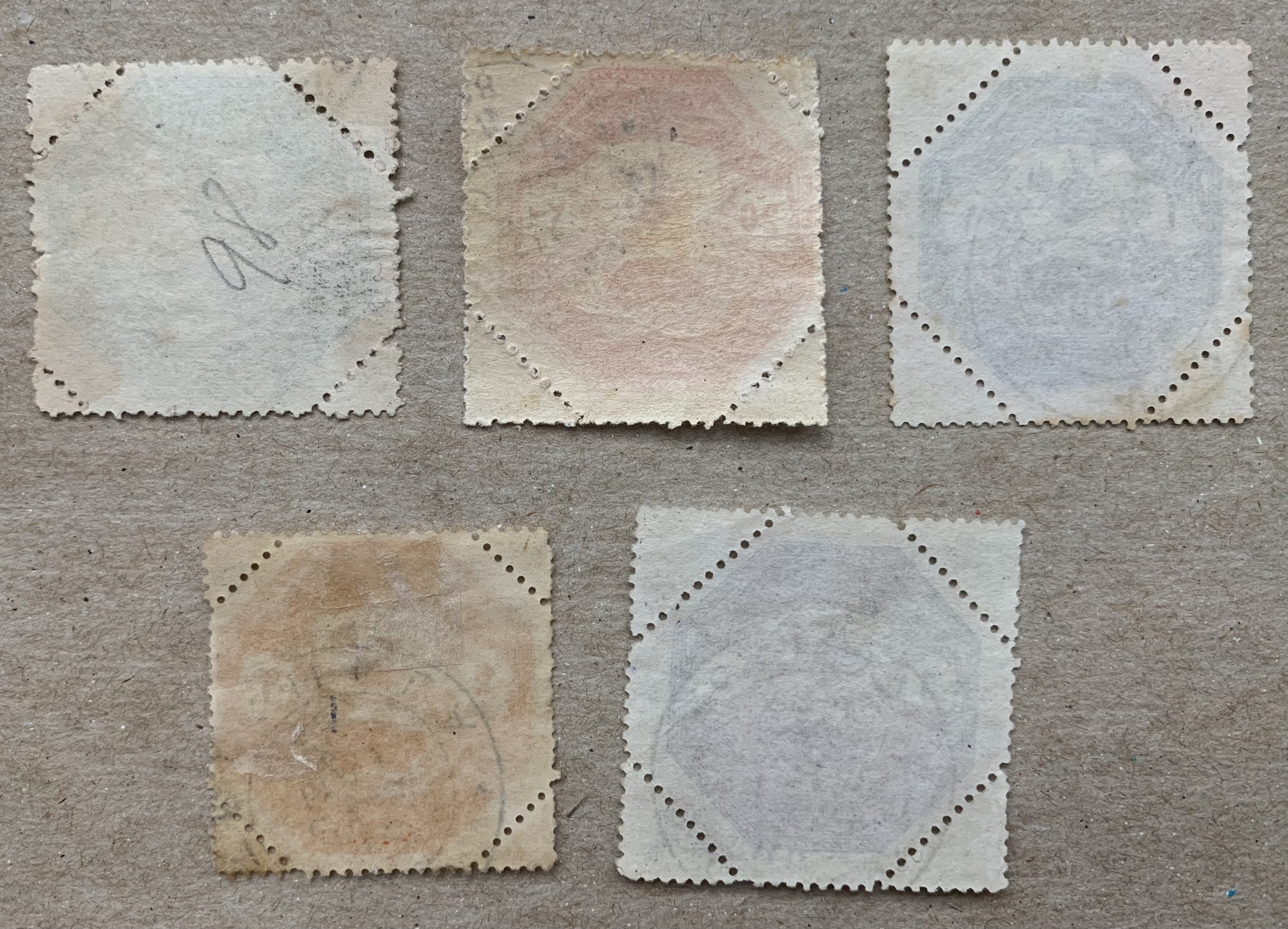 Turkey 1898 Military complete set, nicely used. Scott M1-M5, CV $37.50 ...