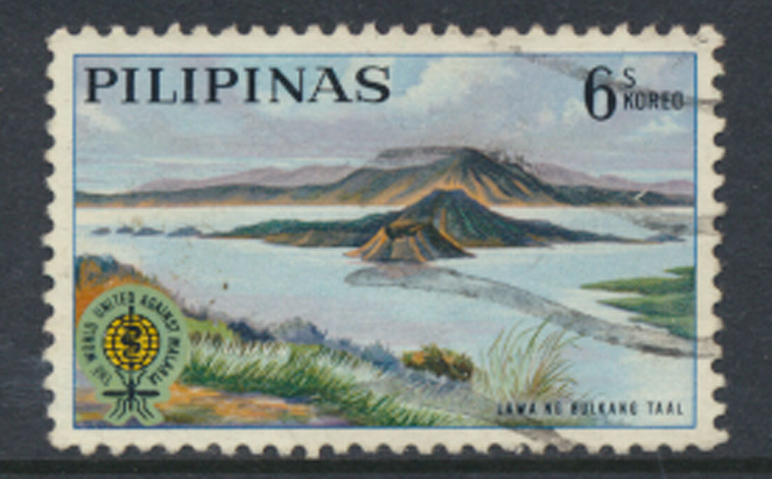 Philippines Sc# 868 - Used Lake Taal Volcano see details & scan | Asia ...