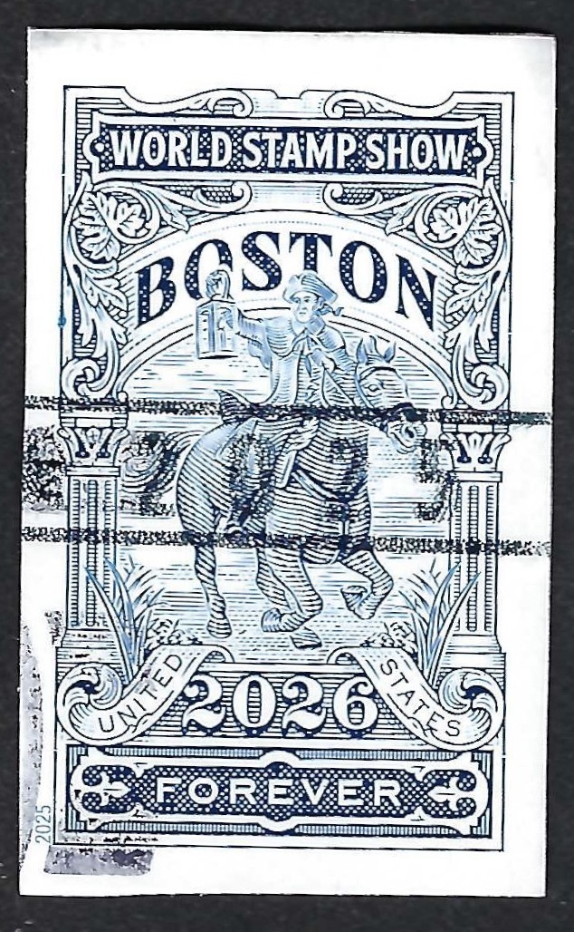 United States #6030 Forever World Stamp Show - Midnight Ride. Used. On ...