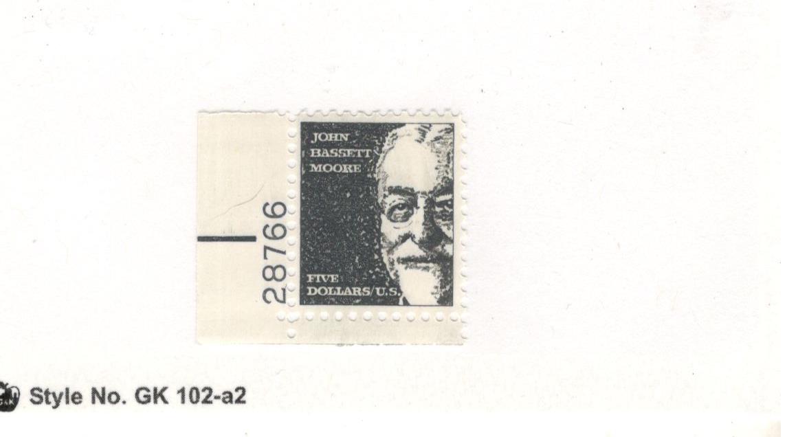 US Scott# 1295, MNH $5.00 Stamp Plate# Single | United States, General ...