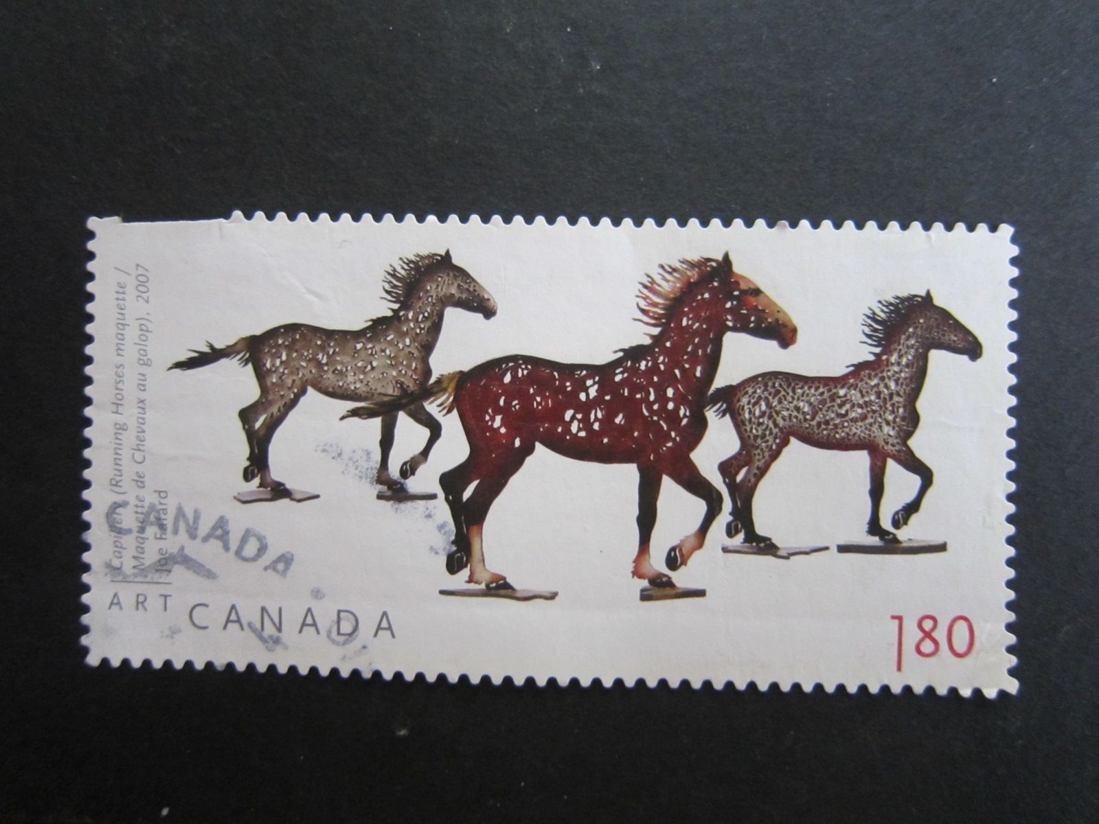 Canada #2525 Art Canada missing perf. top left Nice stamps {ca1914 ...