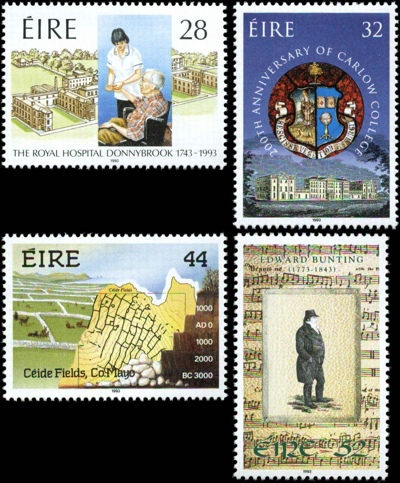 Ireland Scott #901 - #904 Complete Set of 4 Mint Never Hinged | Europe ...