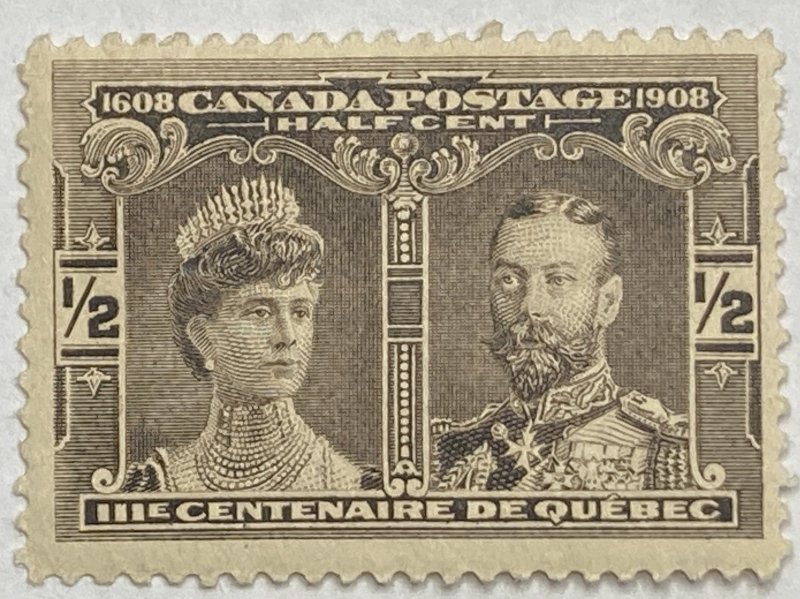 CANADA 1908 #96 Quebec Tercentenary Issue - MH (CV 10$ +) | Canada ...