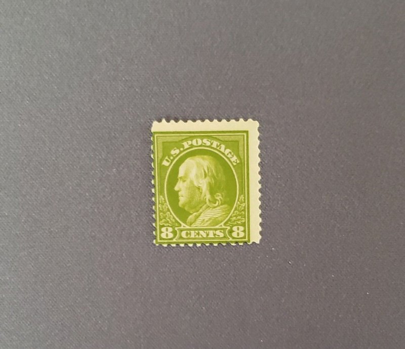 414, Franklin Olive Green, Mint OGNH, CV $140.00 | United States ...