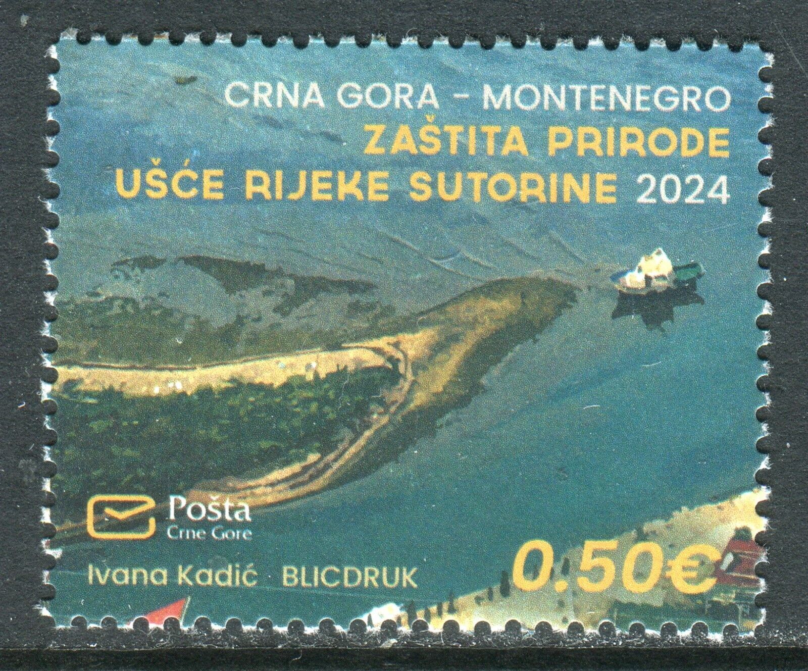 392 - MONTENEGRO 2024 - Sutorina River - Nature Reserve - MNH | Europe ...