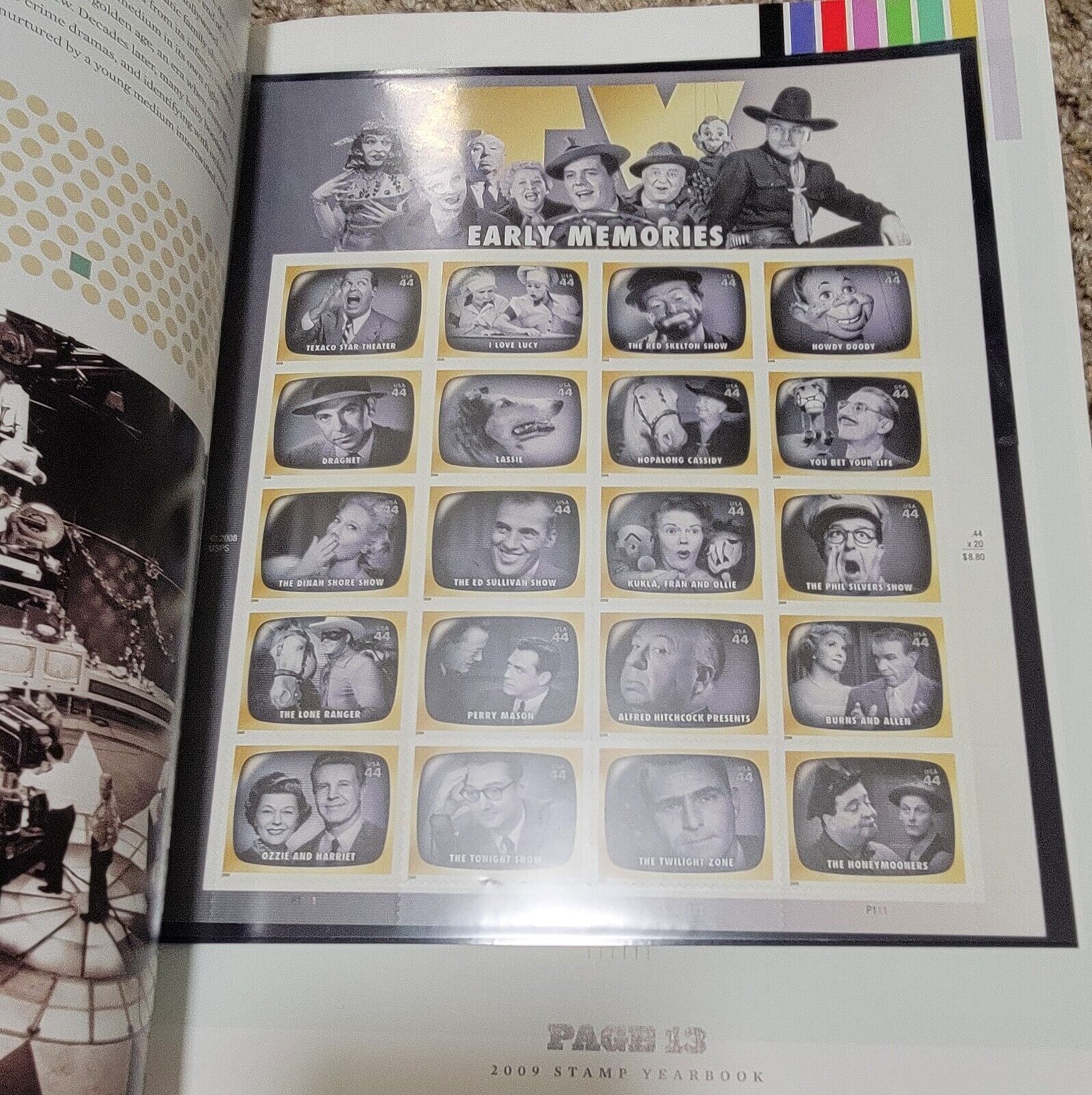 2009 Mint Set Commemorative Stamp USPS Yearbook Album - Stamps w/Mail ...