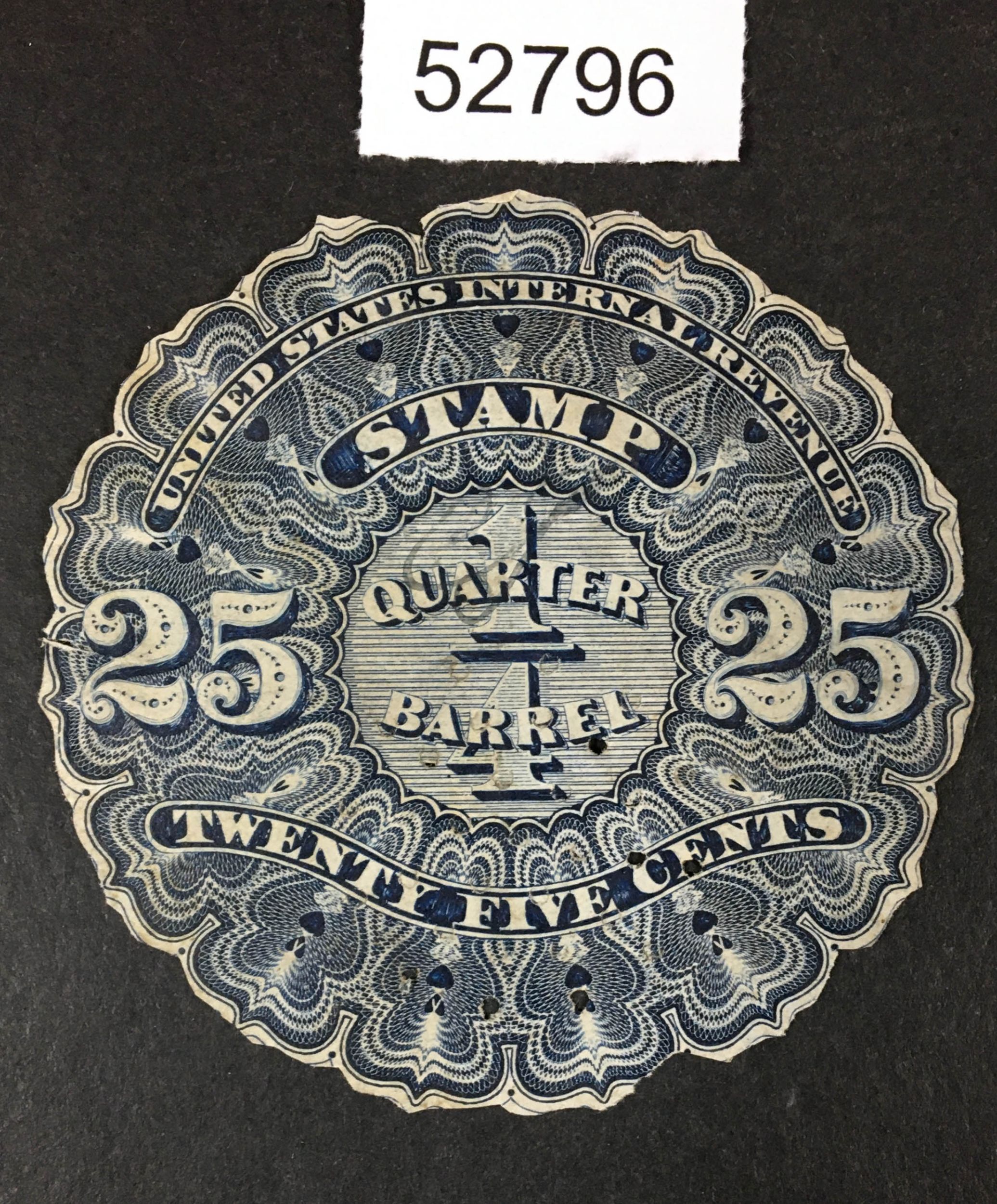 US Stamps # Rea3 Beer Revenue Used $25 LOT #52796 | United States ...