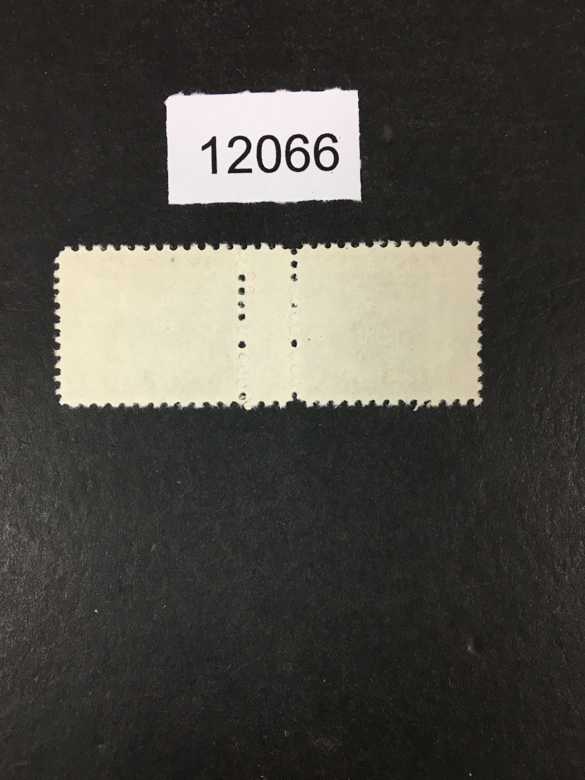 US Stamps # 752 Pair Vertical Gutter Pair Unused NO GUM LOT #12066 ...