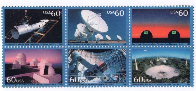 Scott #3409 Probing Vastness of Space Stamp Block of 6 Stamps - MNH ...