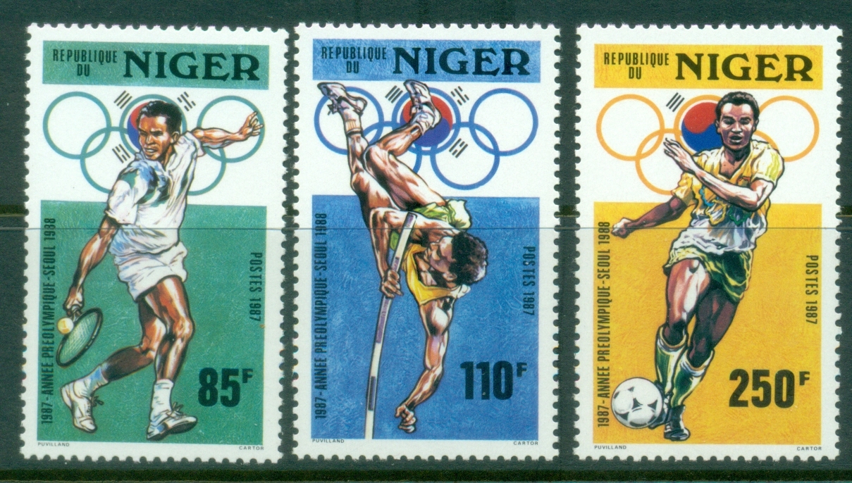 Niger 1988 Summer Olympics Seoul MUH | Africa - Niger, Stamp / HipStamp