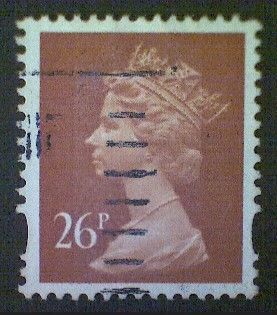 Great Britain, Scott #MH215, used(o), 1996 Machin: Queen Elizabeth II ...