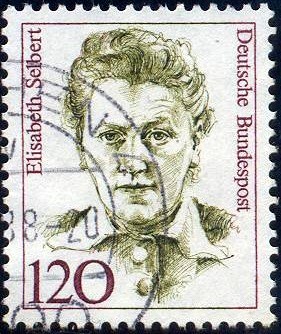 Elisabeth Selbert, Politician, Germany SC#1485 used / HipStamp